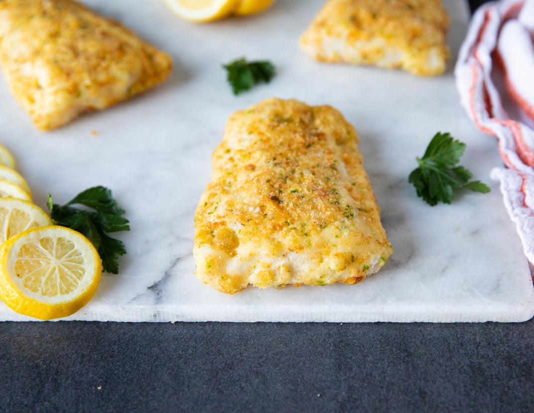 Potato Crusted Cod Fillets | Sealand Quality Foods