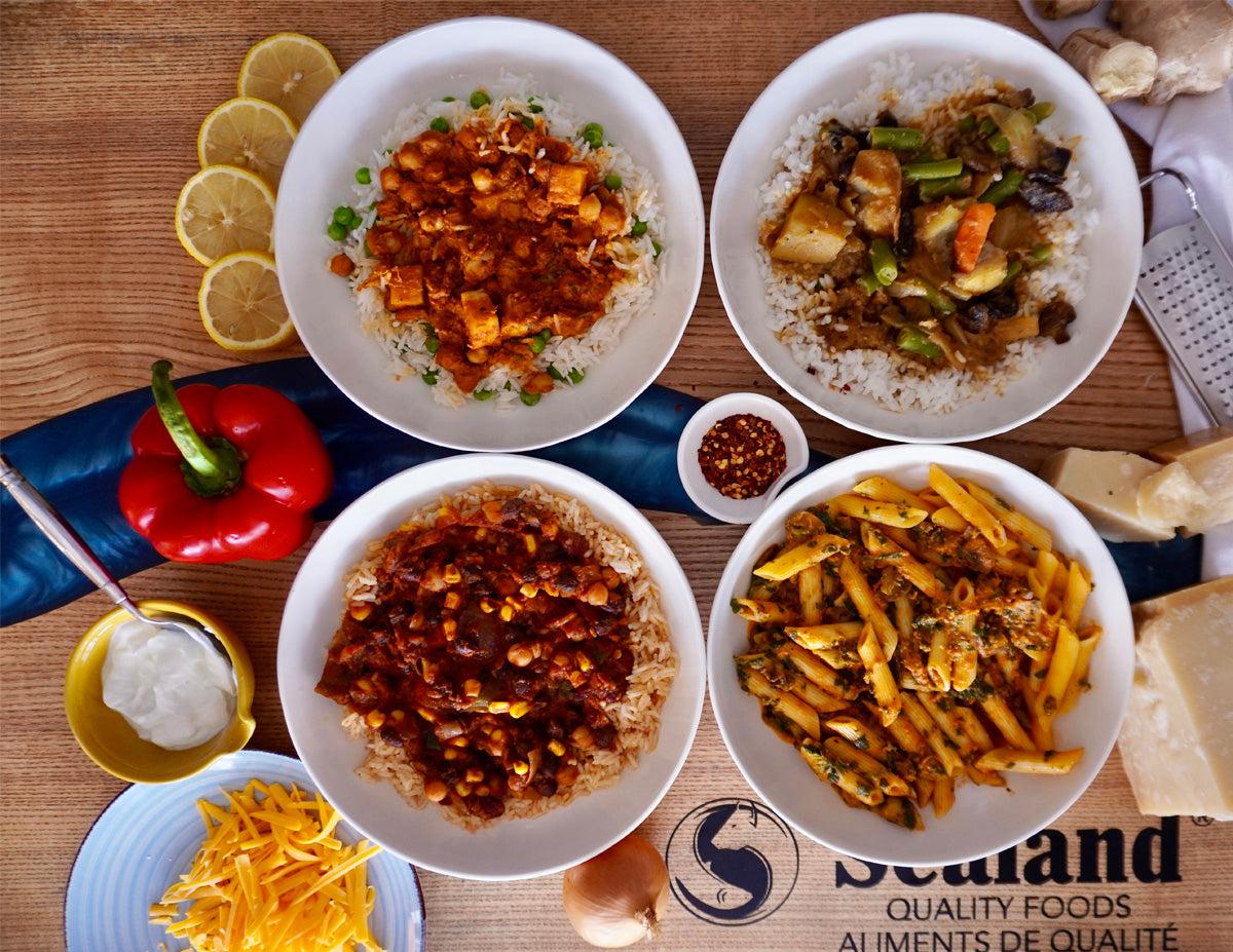 Vegetarian Ready in Minutes Variety Box – Sealand Quality Foods